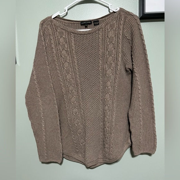 JEANNE PIERRE | Sweaters | Tan Knit Sweater | Poshmark